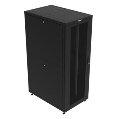 Linkeo 19 inches freestanding cabinet 47U 600x1000mm without doors side panels and tilting bar