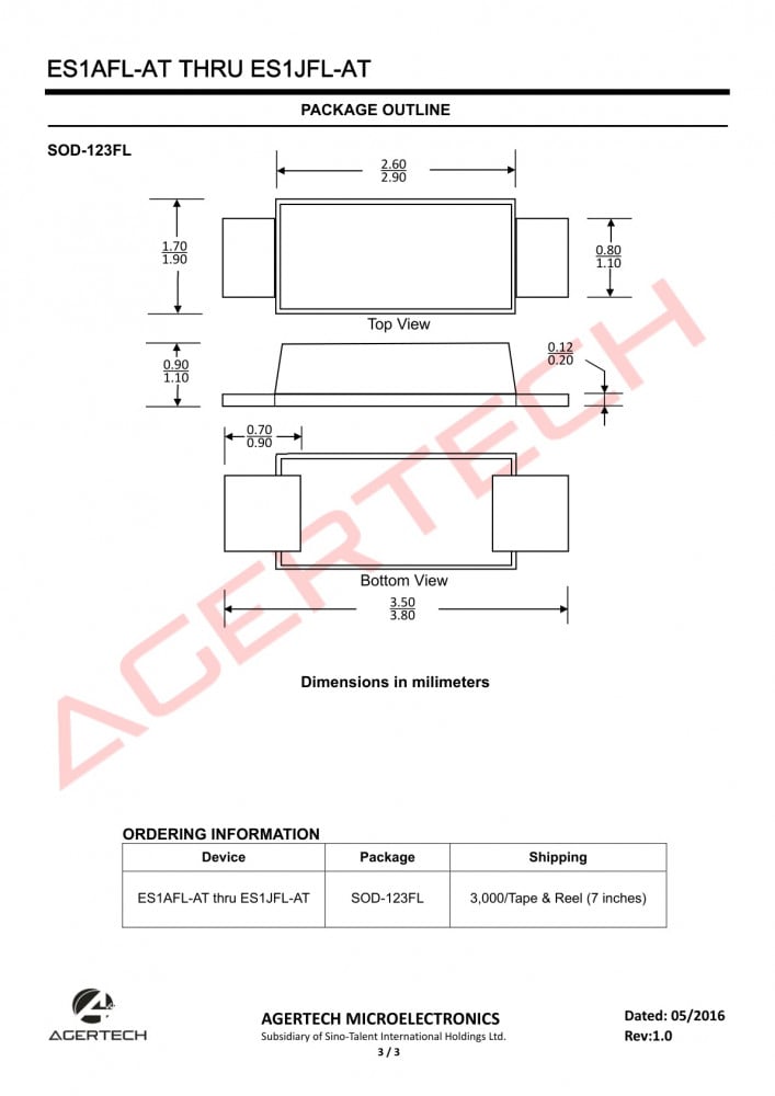 ES1JFL-AT datasheet page 3