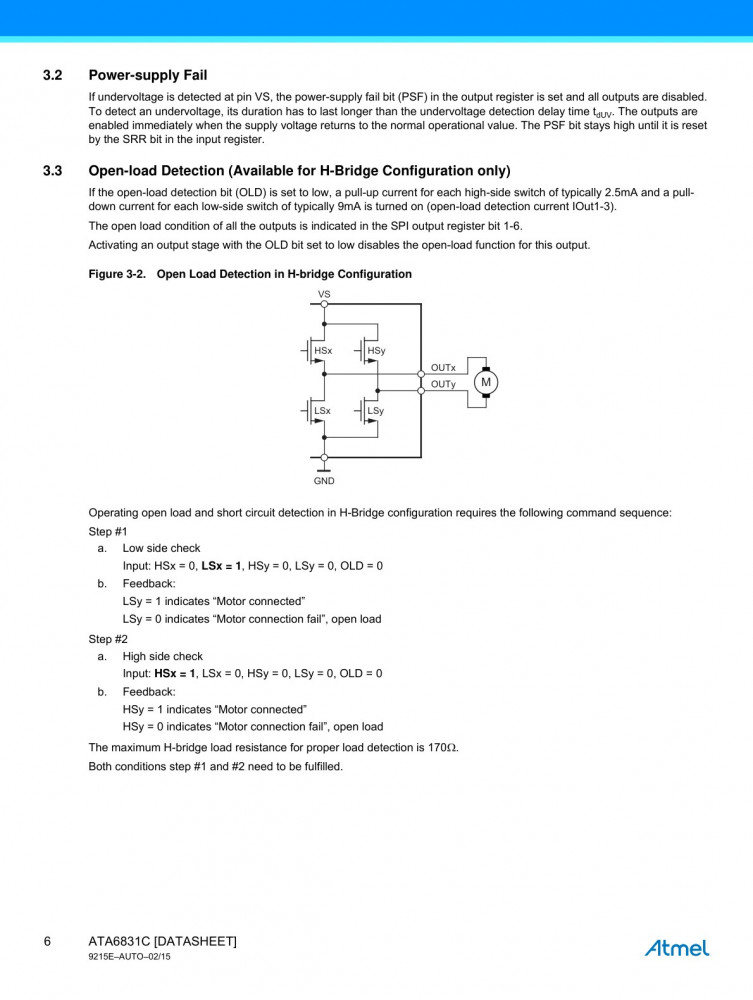 ATA6831C datasheet page 6