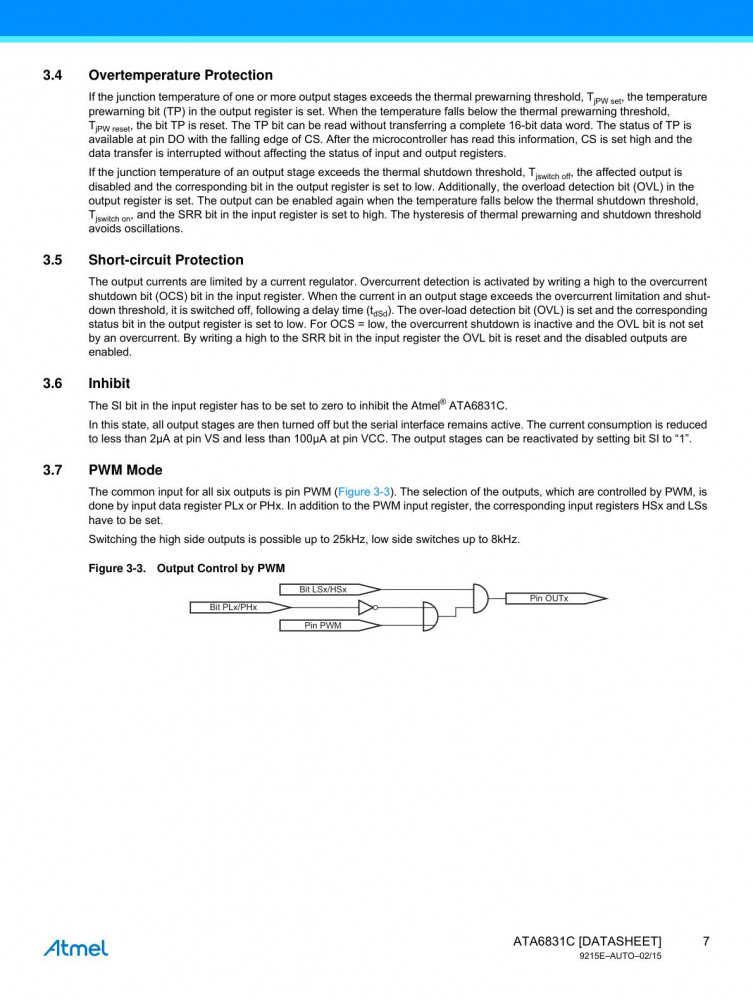 ATA6831C datasheet page 7