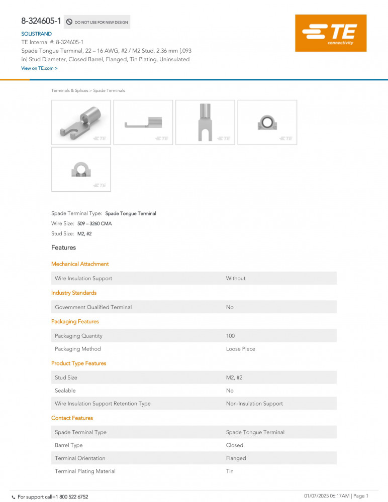 8-324605-1 technical document page 1