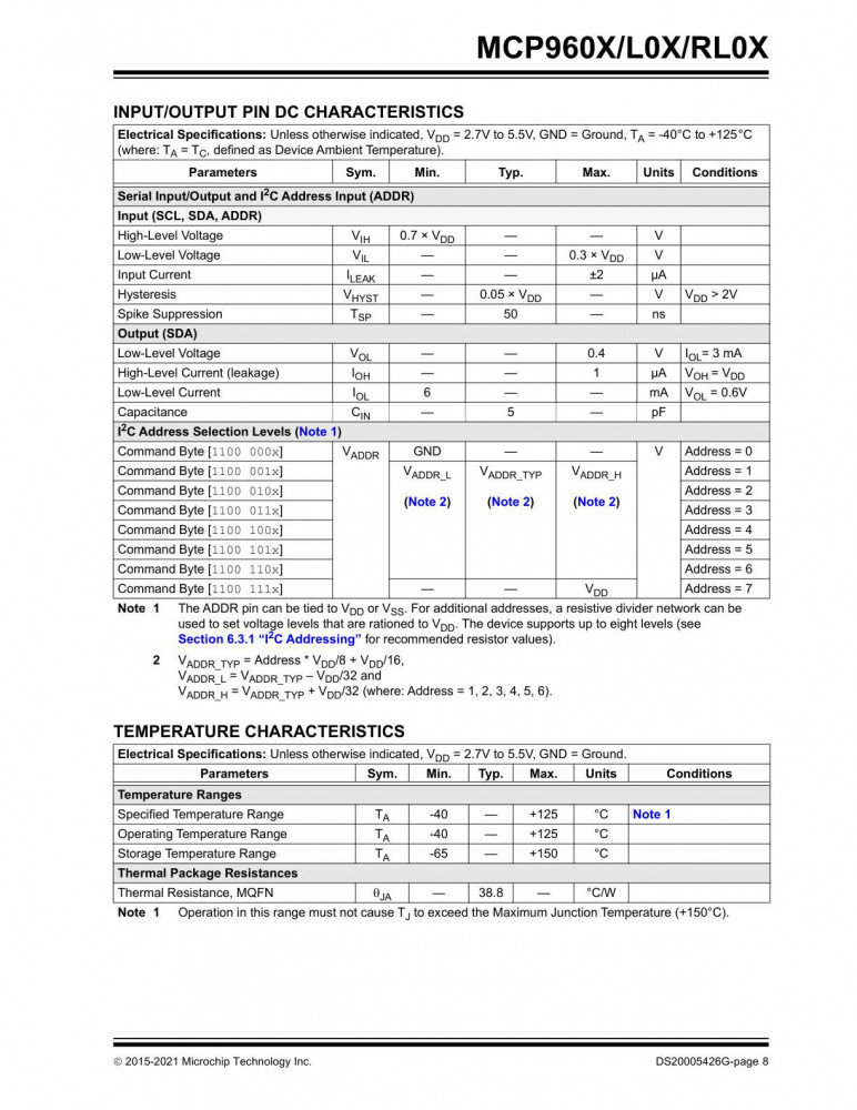 MCP96L01T-E/MX datasheet page 8