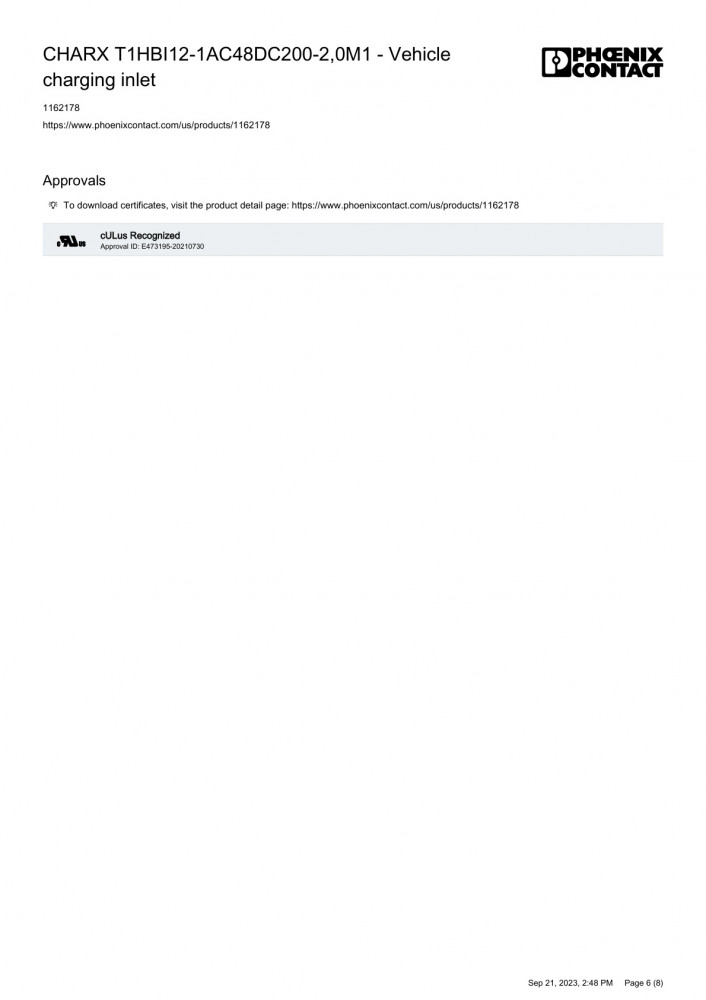 Phoenix Contact 1162178 technical document page 6