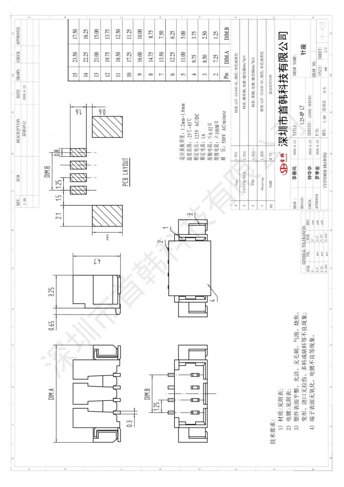 SHOU HAN 1.25-6P LT specification page 5