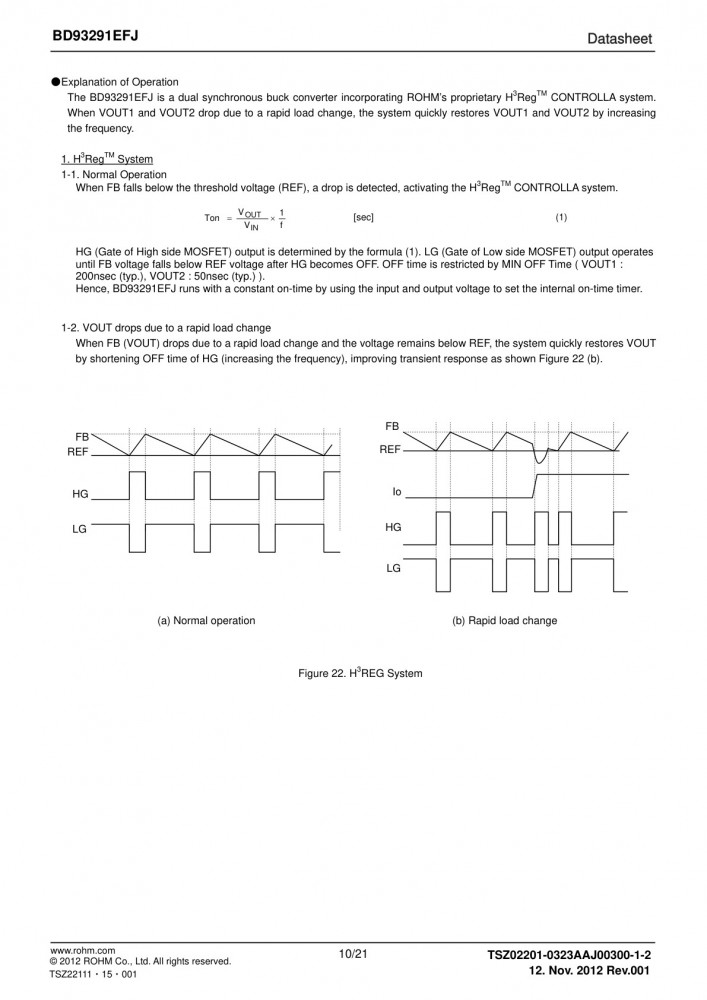 BD93291EFJ-E2 datasheet page 10