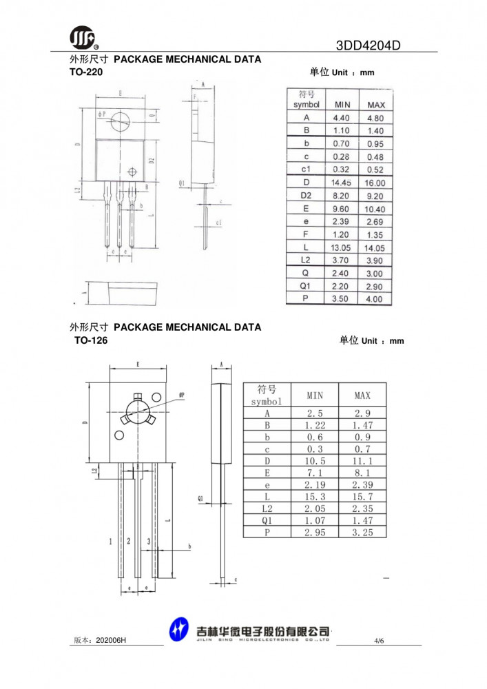 3DD4204D datasheet page 4