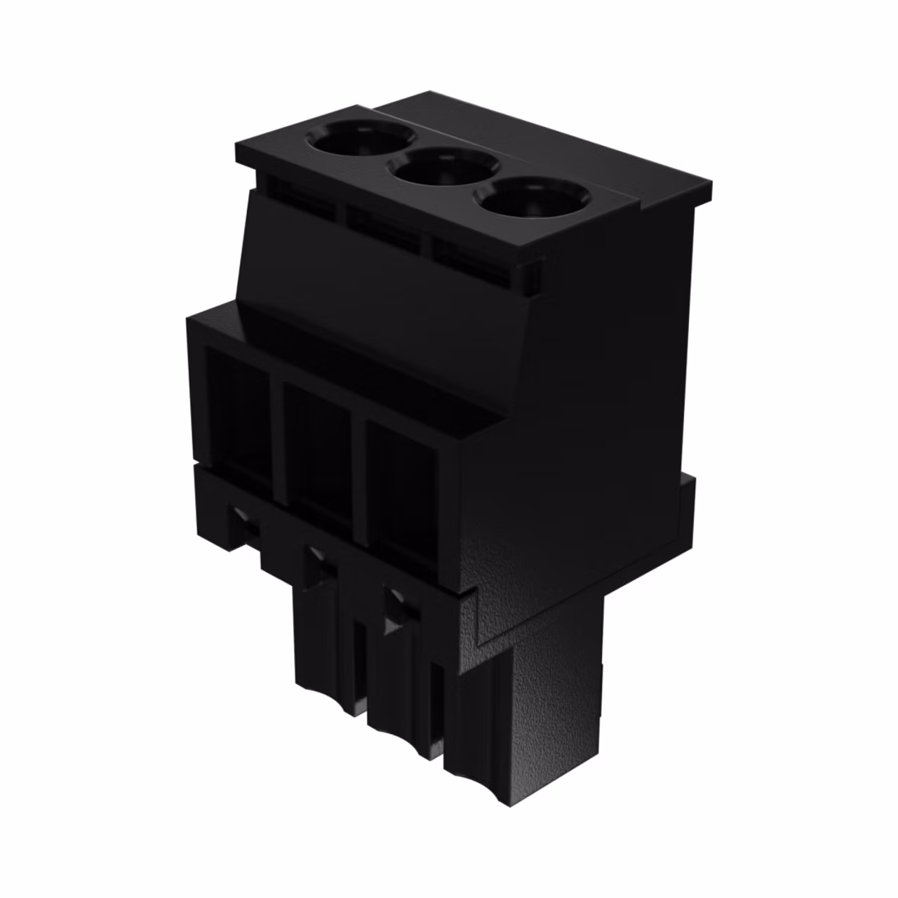 3.50mm Pitch Eurostyle Vertical Plug, Rear Wire Entry, 3 Circuits for sale