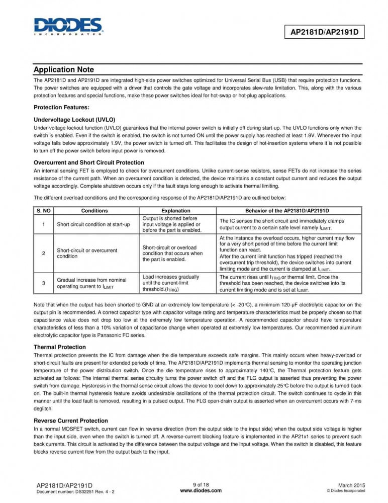 AP2181DWG-7 datasheet page 9