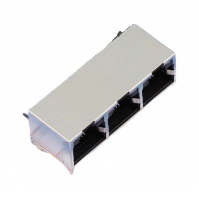HCTL HC-RJ45-5224-3-2-Q-04 Modular Ethernet Connector Jack for sale