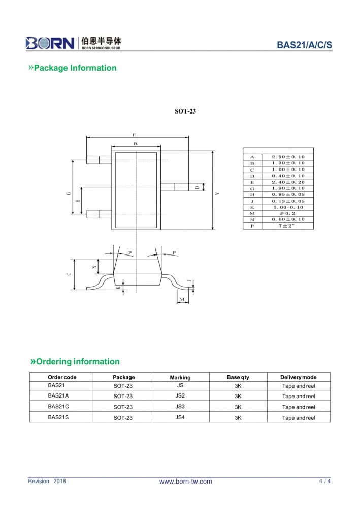 BAS21 datasheet page 4