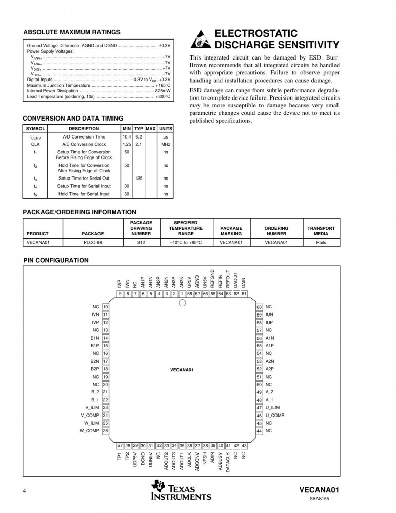 VECANA01 document page 4