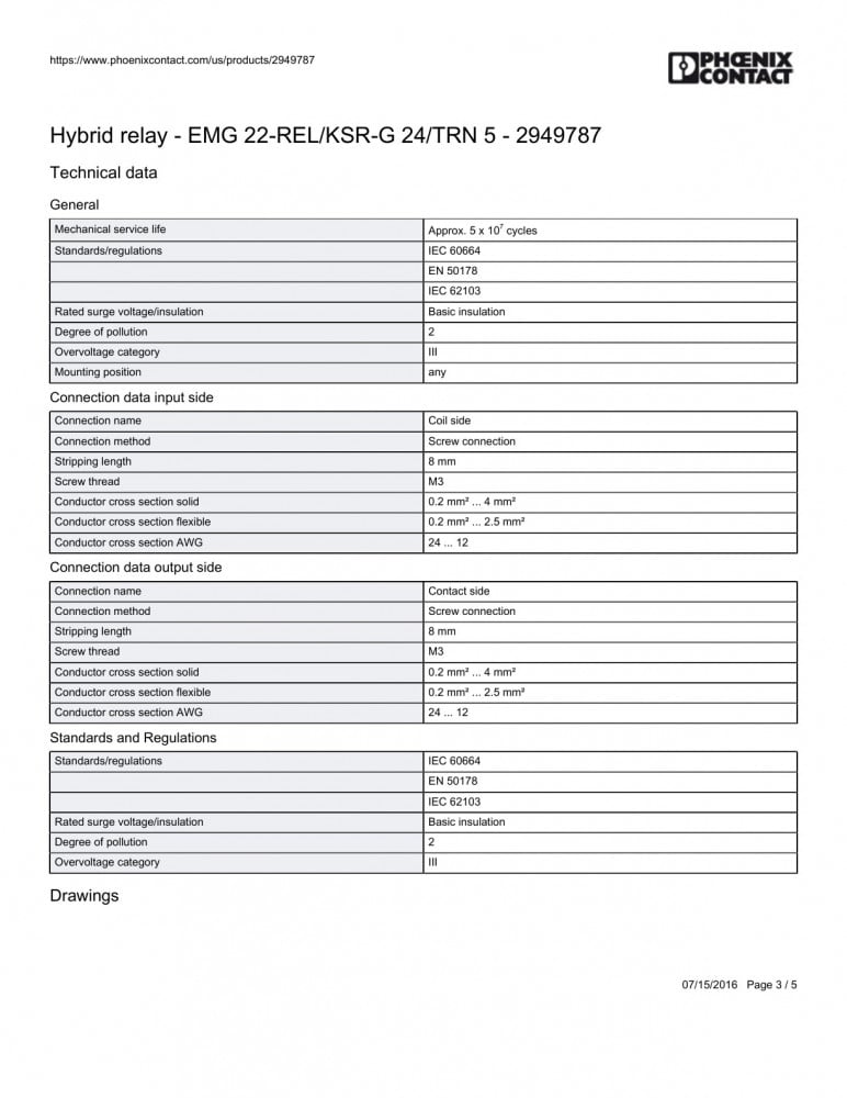 Phoenix Contact 2949787 technical document page 3