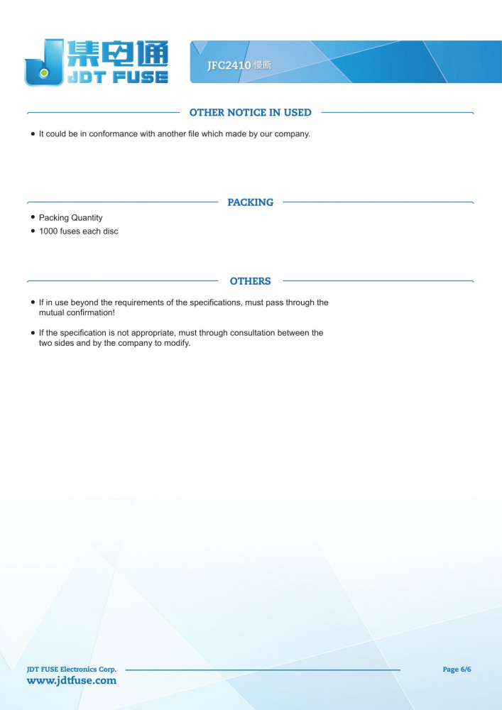 JFC2410 series datasheet page 7