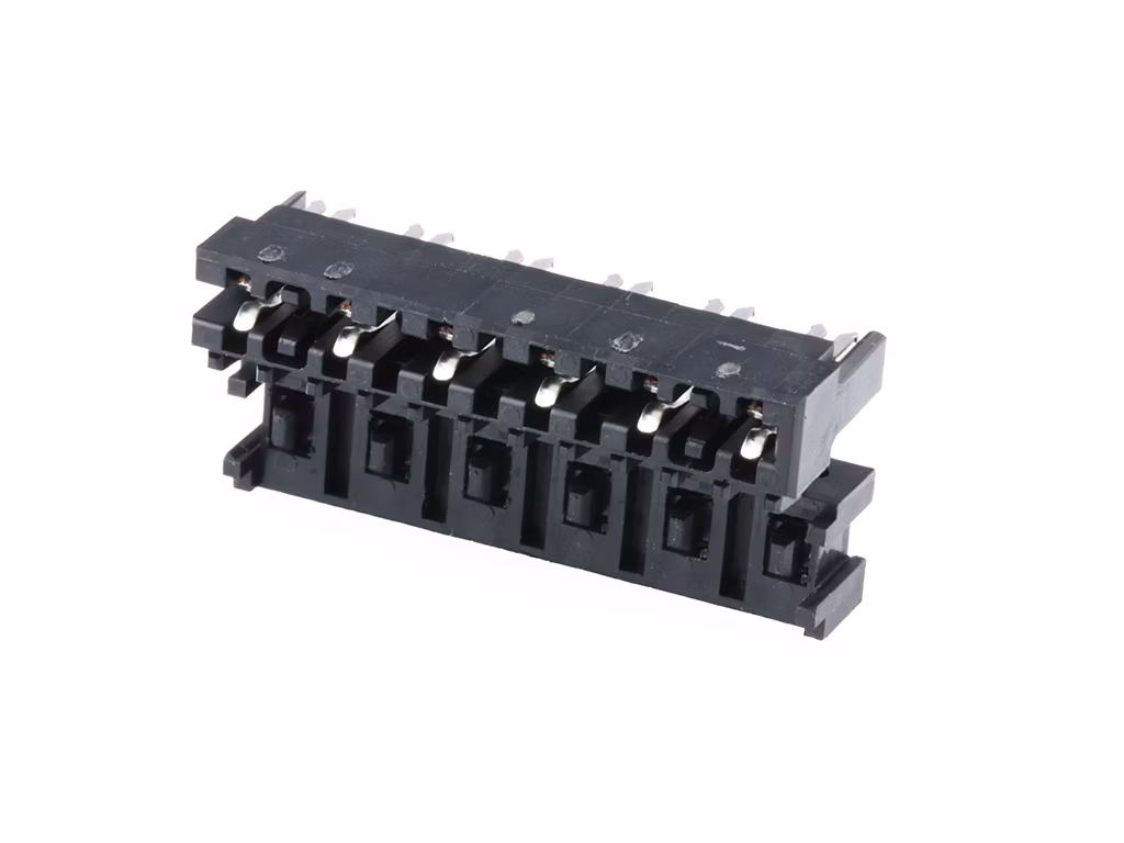 5.00mm Pitch Appli-Mate RAST Power Female Connector, 6 Circuits, Fully Coded, Open and Closed Endwalls, Latch Between Circuits 1-2 and Circuits 5-6, Glow-Wire Capable for sale