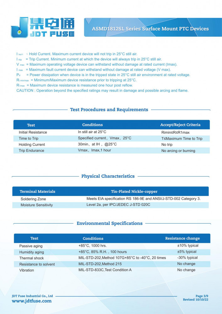 ASMD1812SL datasheet page 4