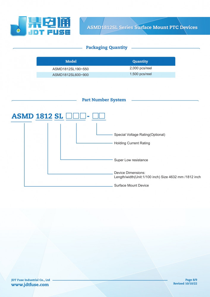 ASMD1812SL datasheet page 9