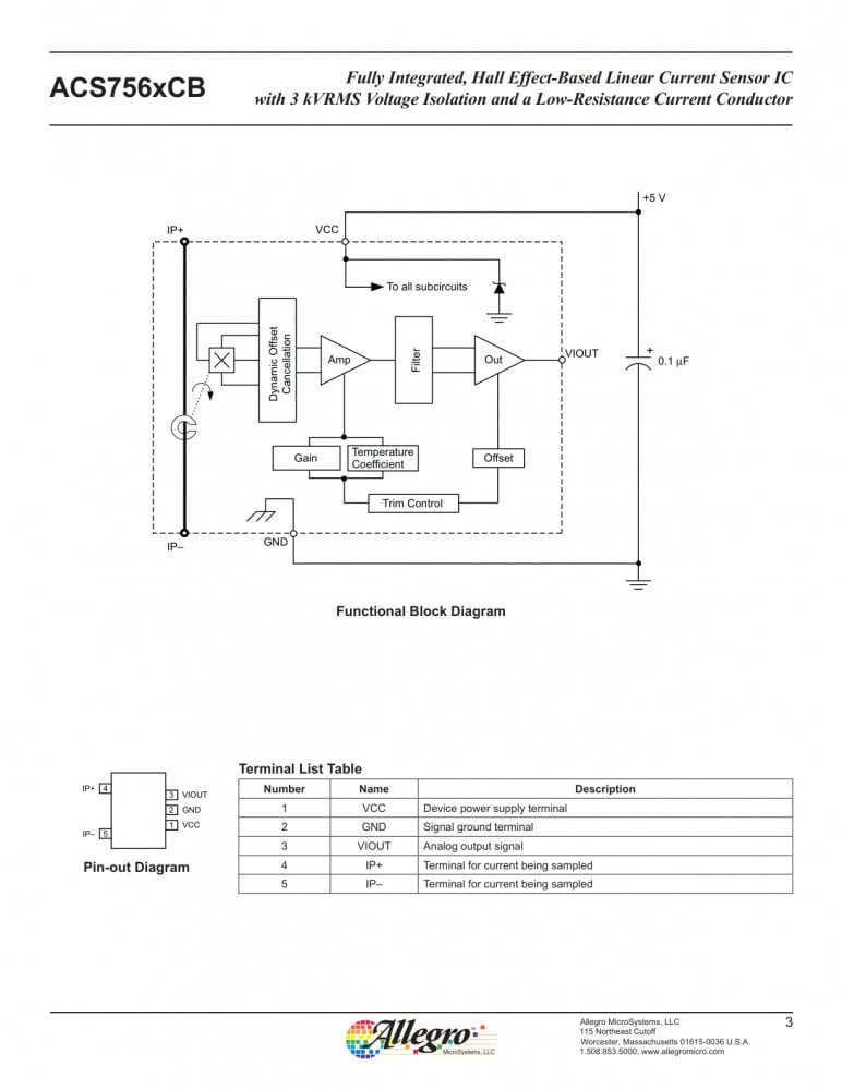 ACS756 datasheet page 4