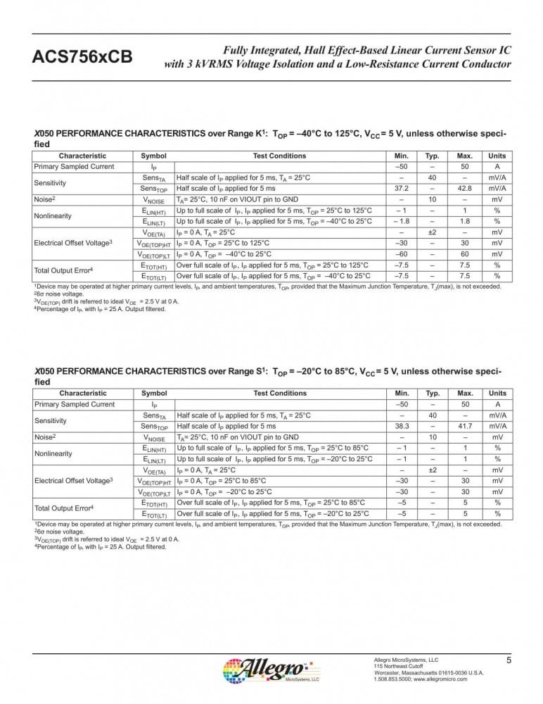 ACS756 datasheet page 6