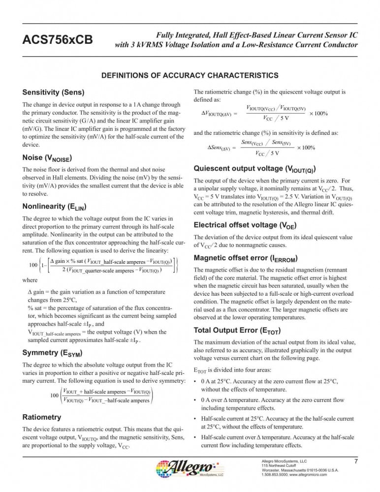 ACS756 datasheet page 8