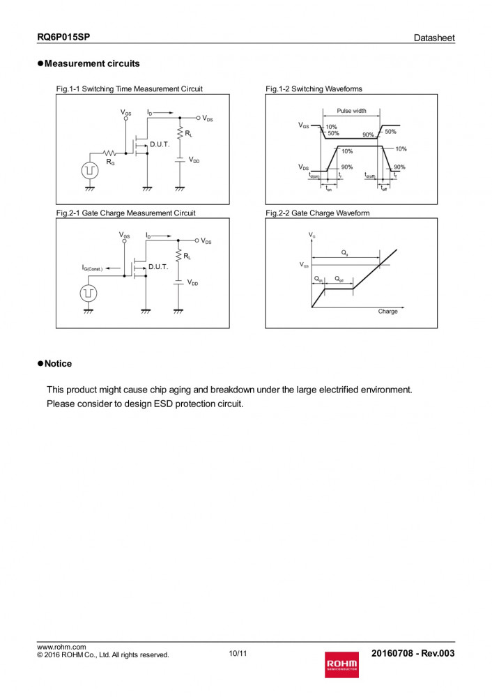 RQ6P015SPTR datasheet page 10