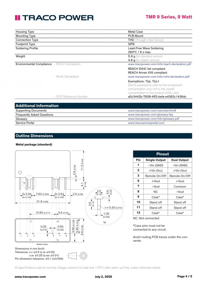 TMR 9 series document preview, page 4
