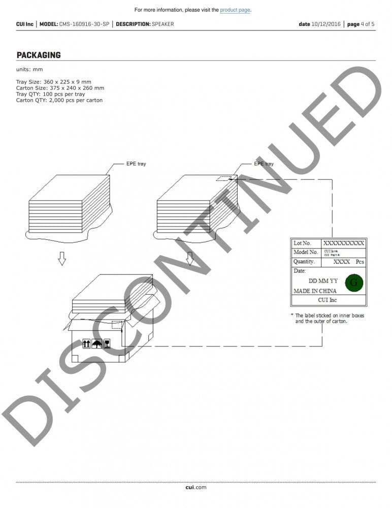 CMS-160916-30-SP technical document page 4