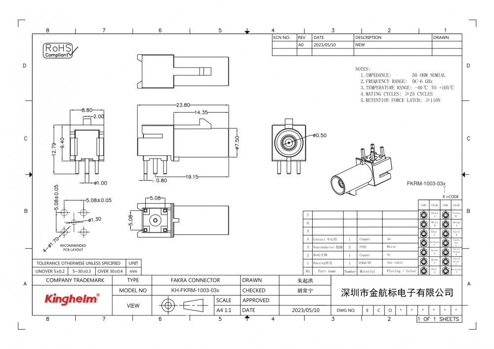 KH-FKRM-1003-03D technical document preview