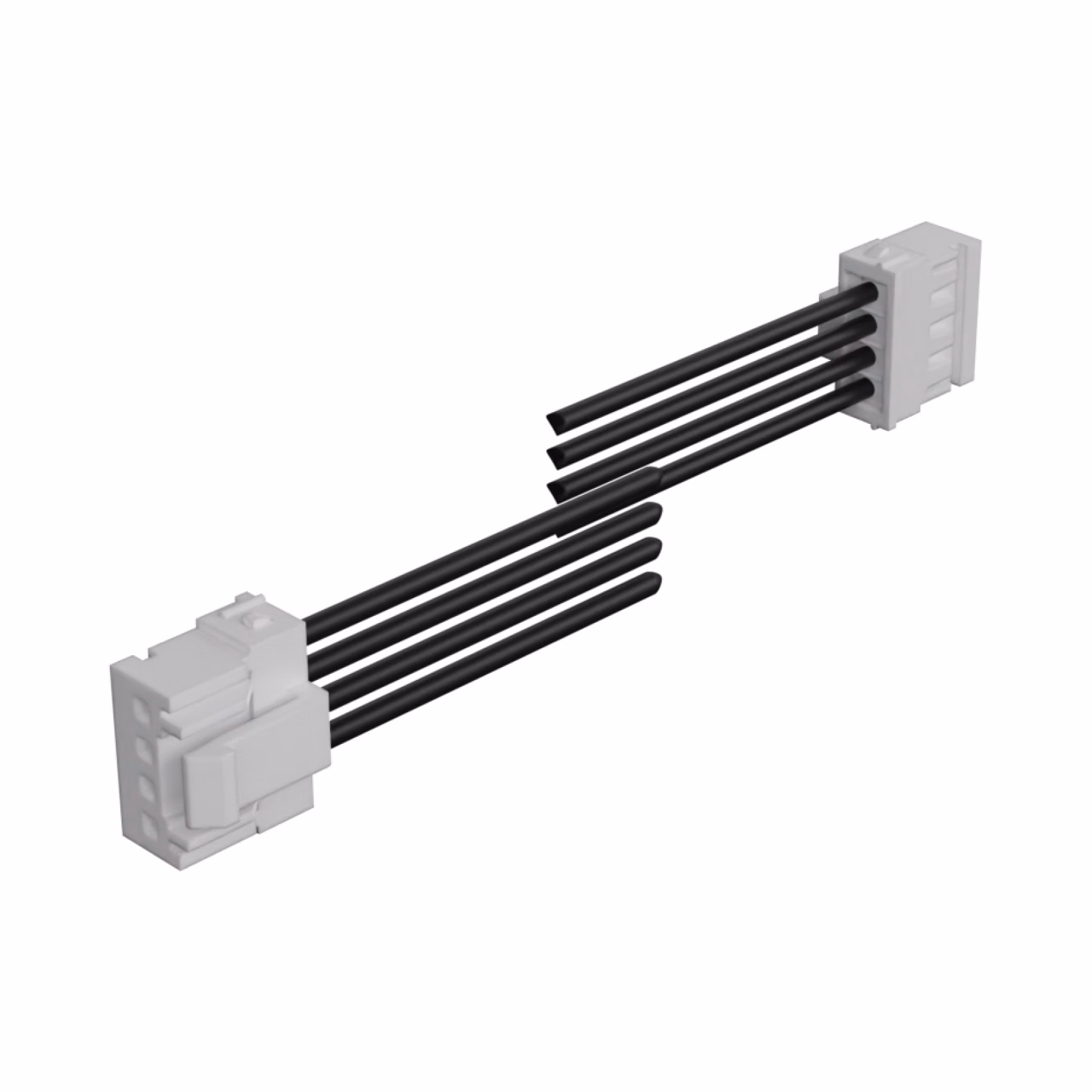 MicroTPA-to-MicroTPA Off-the-Shelf (OTS) Cable Assembly, 2.00mm Pitch, Single Row, 600.00mm Length, 4 Circuits, Natural for sale