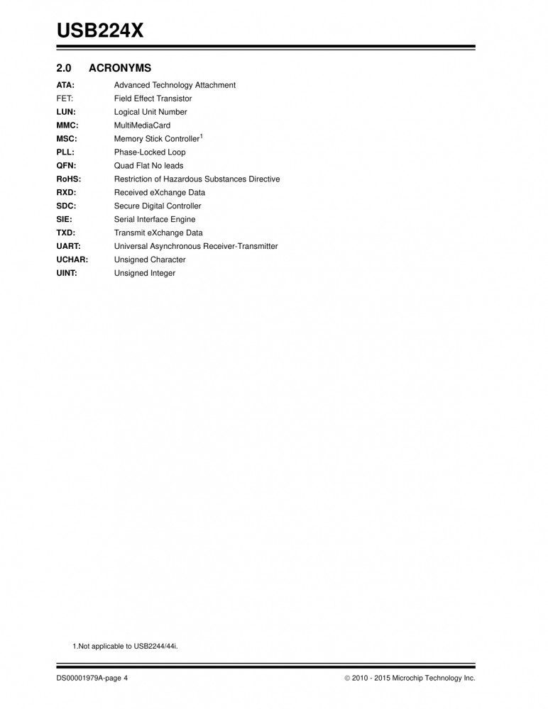 USB2240 document page 4