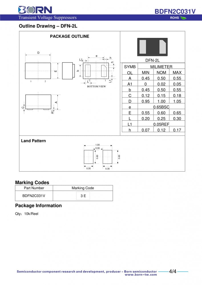 BDFN2C031V datasheet page 4