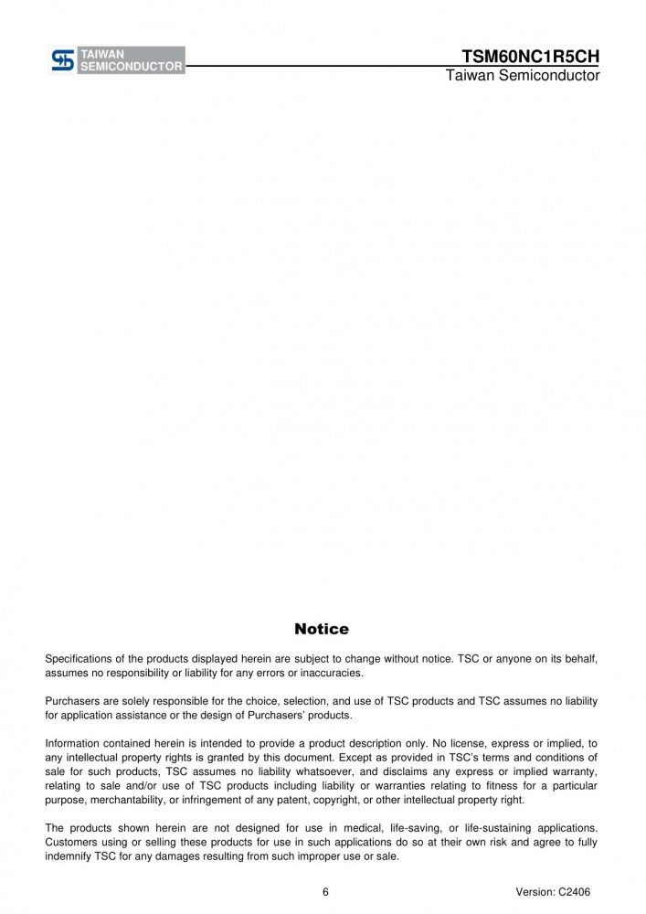 TSM60NC1R5CH datasheet page 6