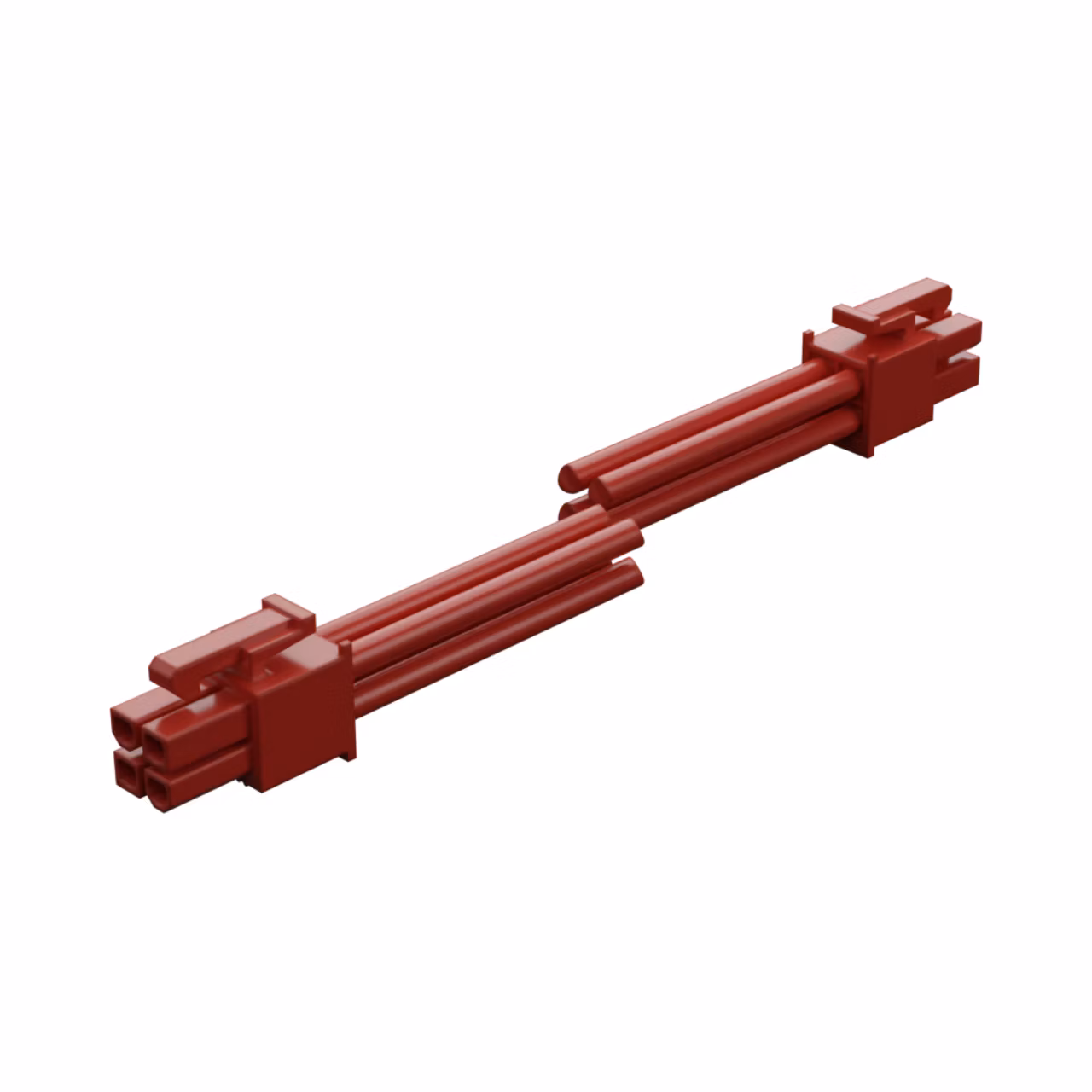 Mini-Fit Versa Color-to-Mini-Fit Versa Color Off-the-Shelf (OTS) Cable Assembly, 4.20mm Pitch, Dual Row, 150.00mm Length, 4 Circuits, Red for sale