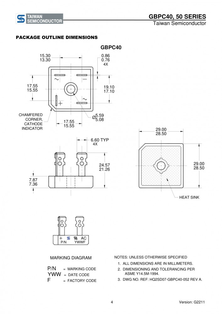 GBPC4002 technical document page 4