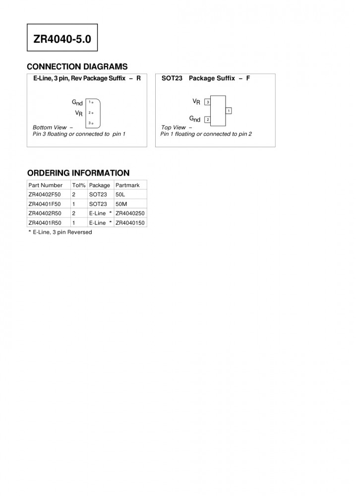 ZR4040-5.0 datasheet page 4