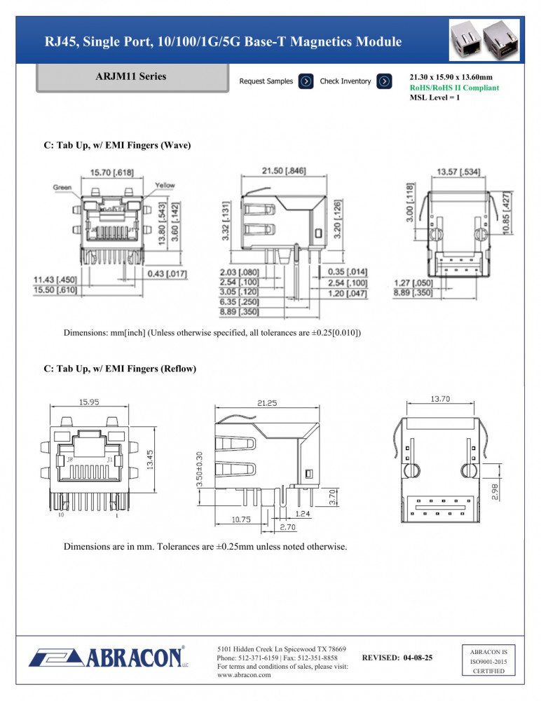 ARJM11 series document page 9