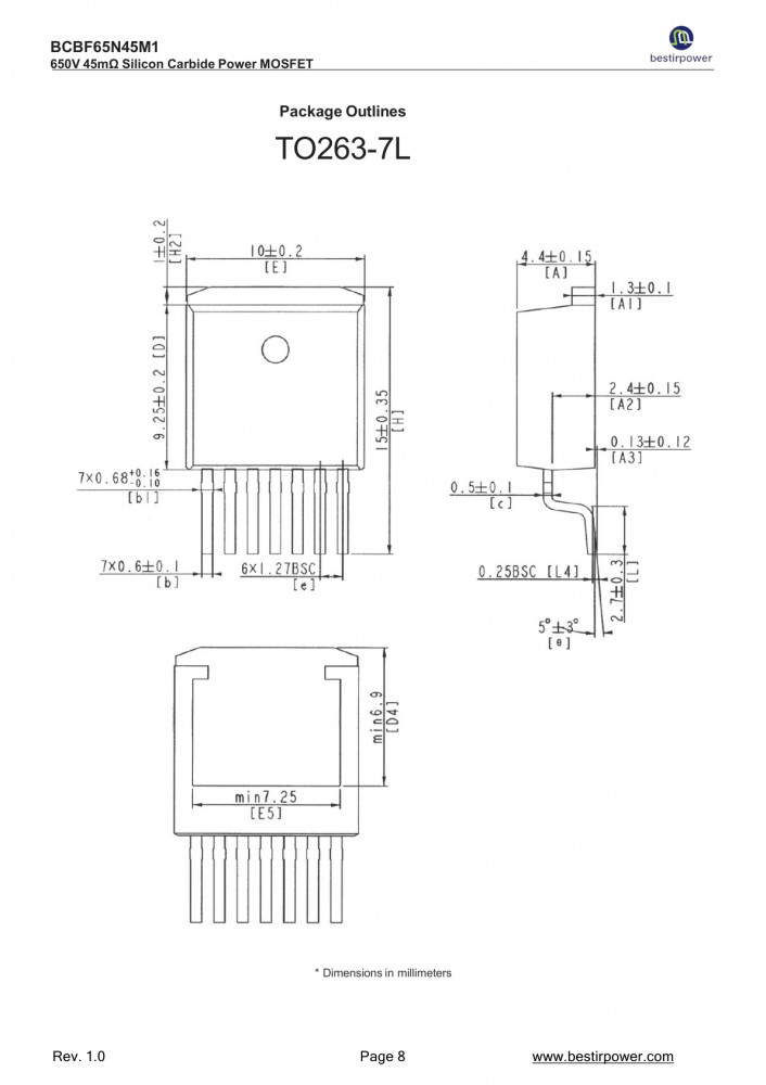 BCBF65N45M1 datasheet page 8
