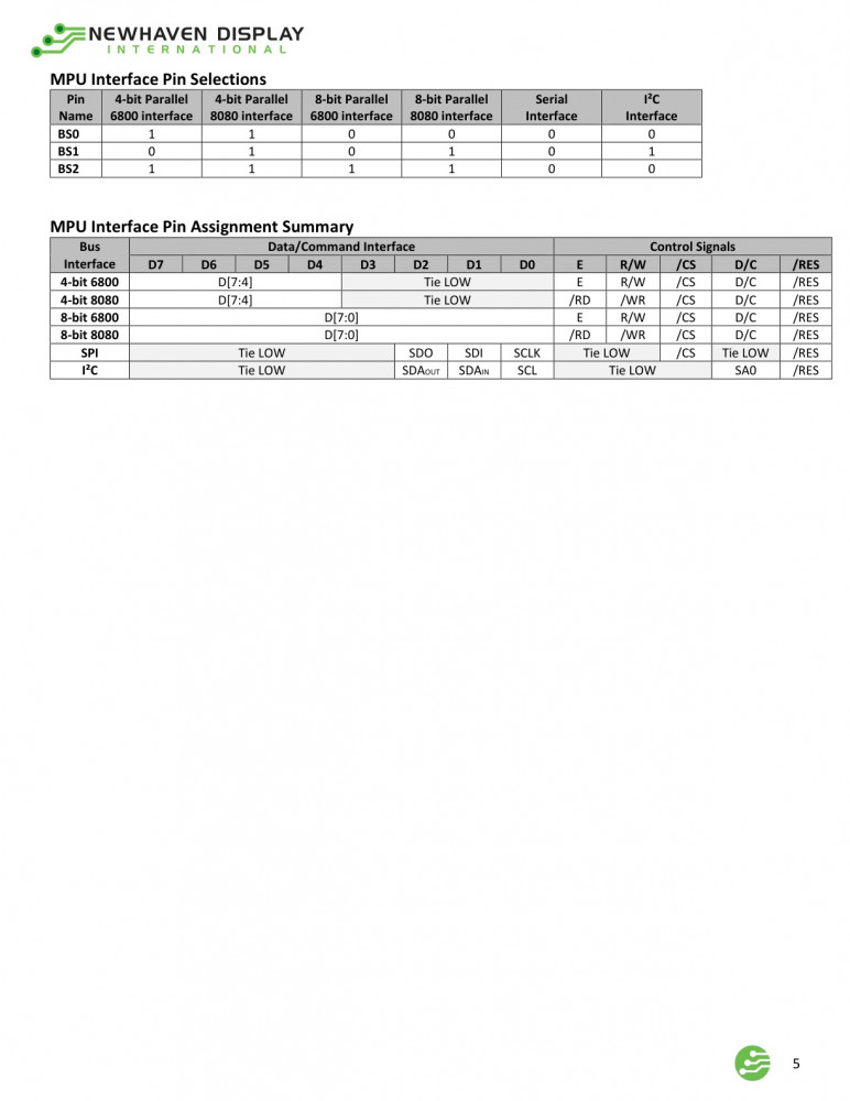 NHD-0420CW-AG3 datasheet page 6