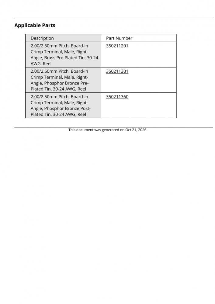 Molex tooling document image 3