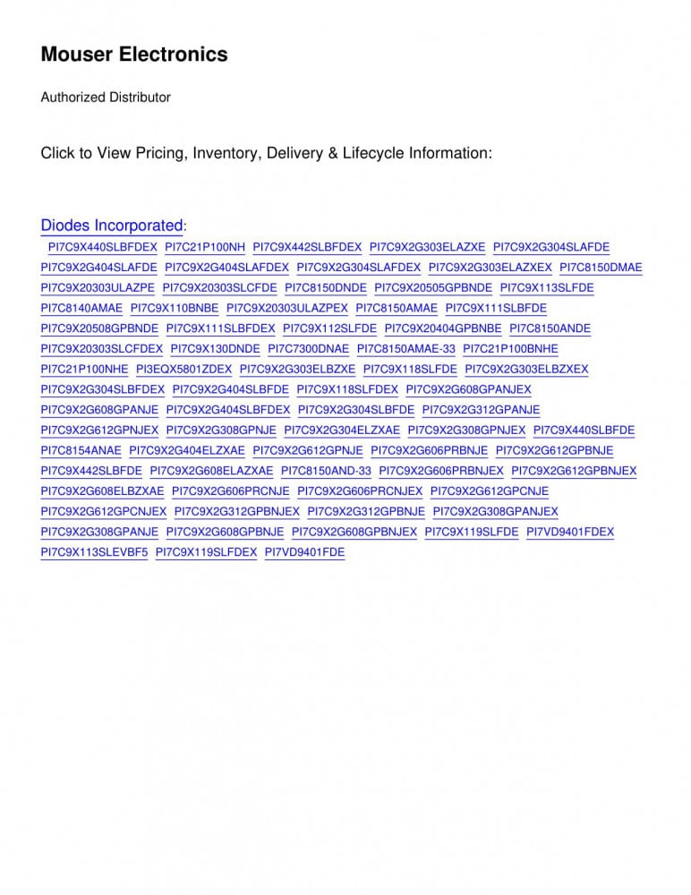 PCIe packet switch technical document page 2