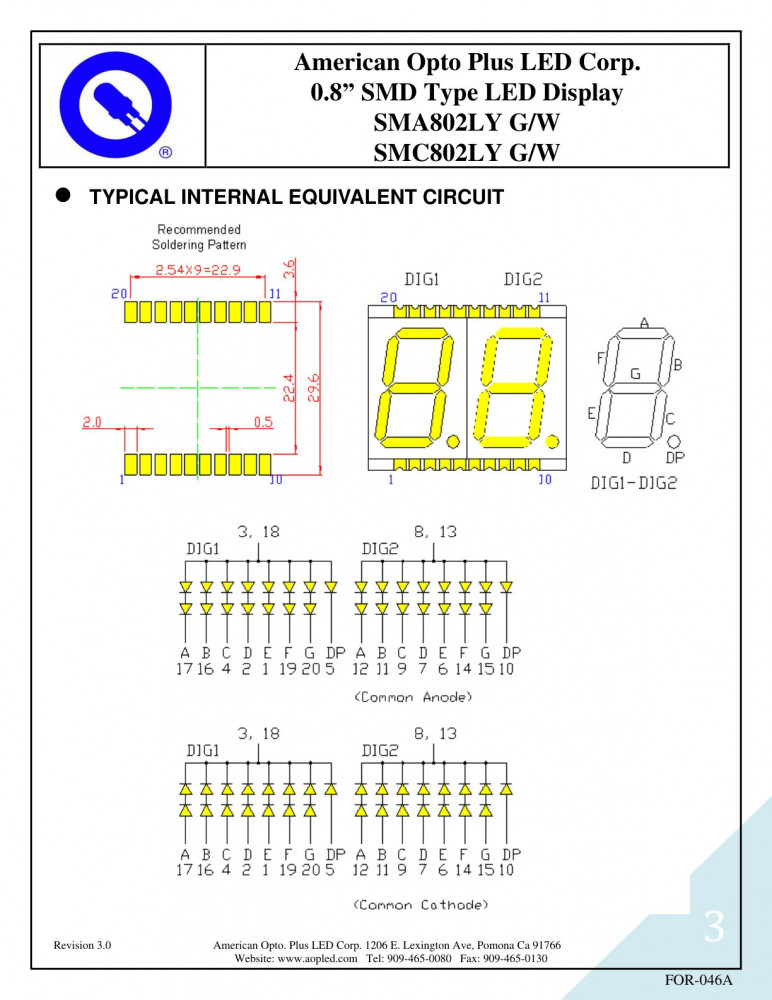 SMC802LY technical document page 3