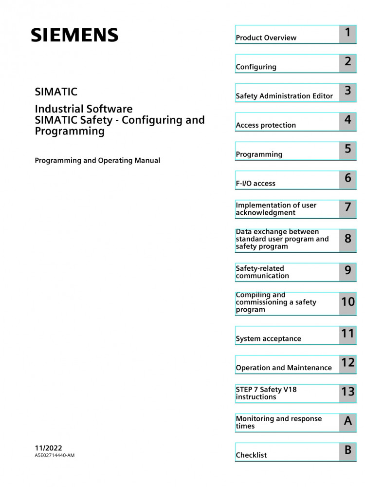 SIMATIC Safety document page 2