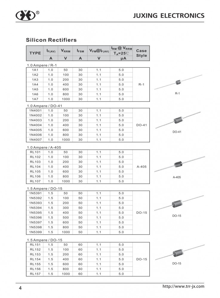 JUXING datasheet page 8