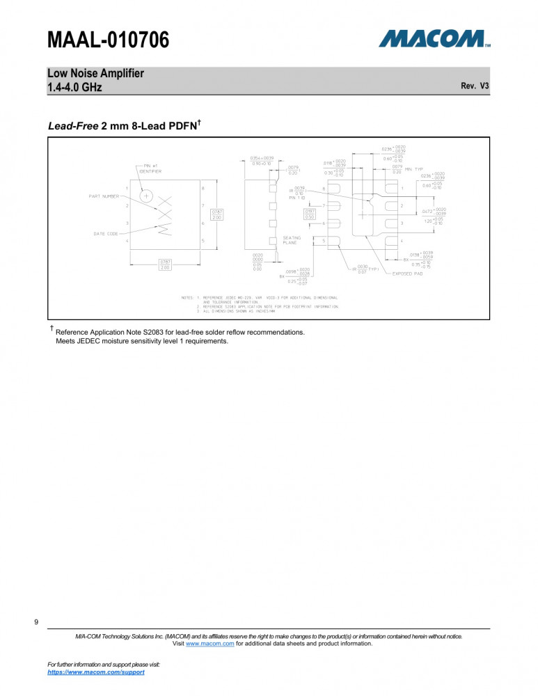 MAAL-010706 datasheet page 9