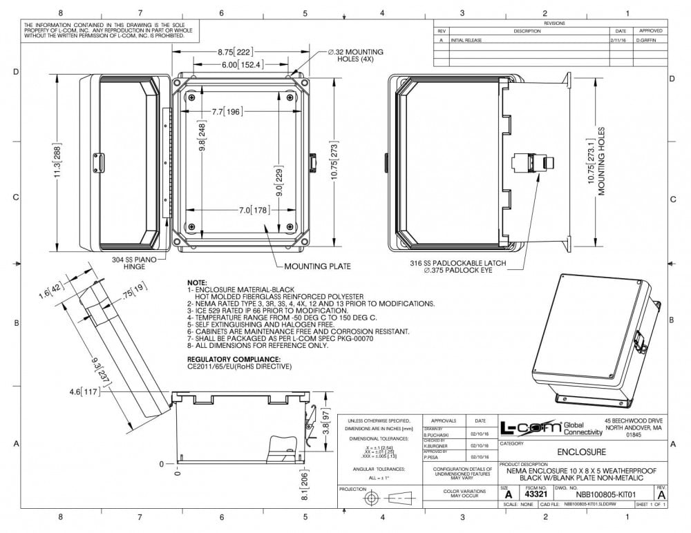 NBB100805-KIT01 technical document page