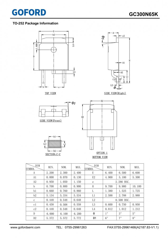 GC300N65K datasheet page 6