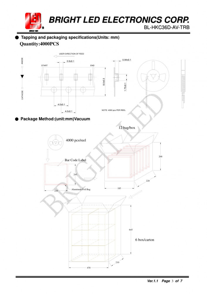 BL-HKC36D-AV-TRB datasheet page 4