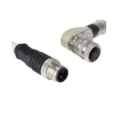 Bulgin PXPPNP12FBF04AFI006PUR Circular Cable Assembly