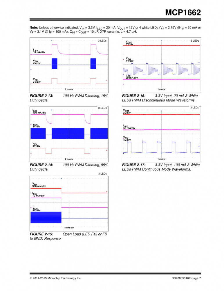 MCP1662 technical document page 7