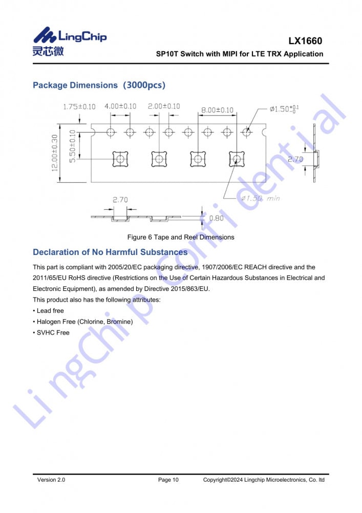 LX1660 datasheet page 10
