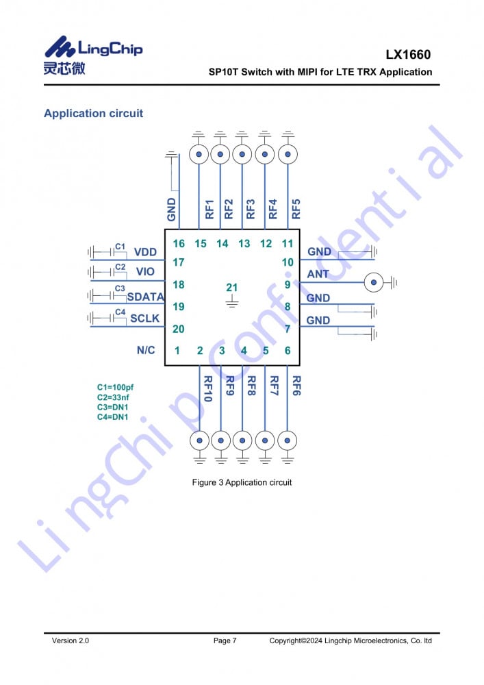 LX1660 datasheet page 7